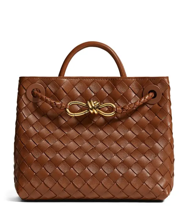 Bottega Veneta Small Leather Andiamo Top-handle Bag