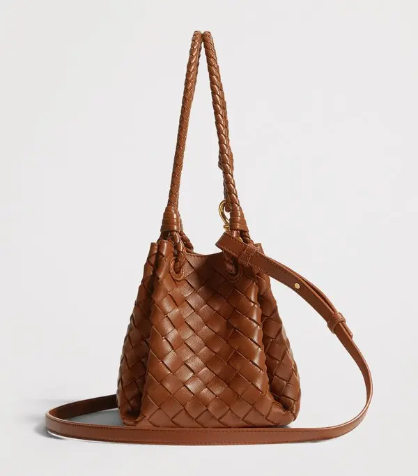 Bottega Veneta Leather Parachute Shoulder Bag