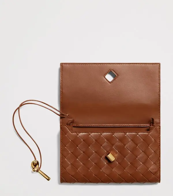 Bottega Veneta Leather Andiamo Shoulder Bag