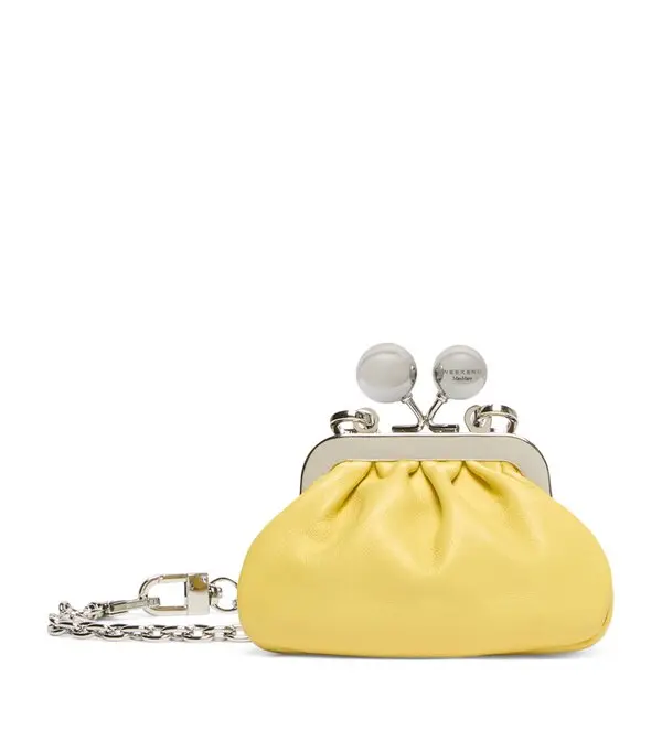 Max Mara Leather Pasticcino Bag Charm