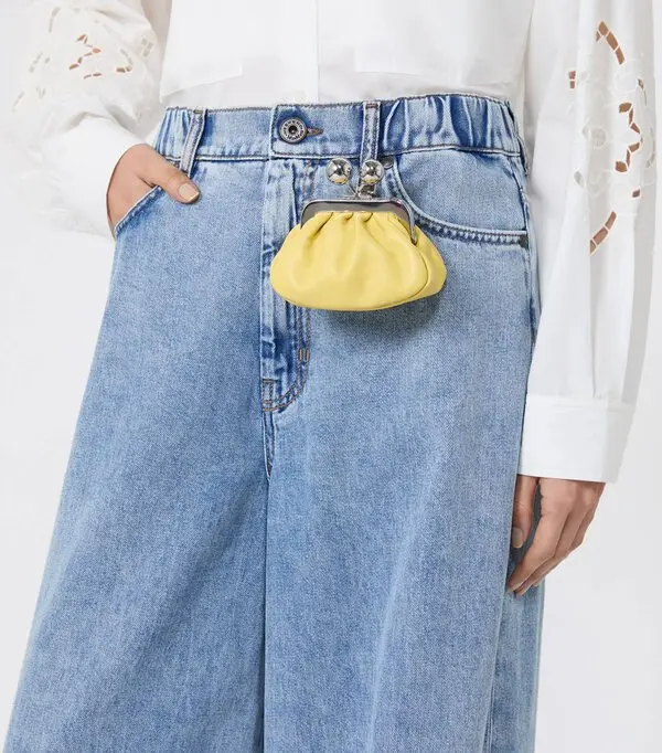Max Mara Leather Pasticcino Bag Charm