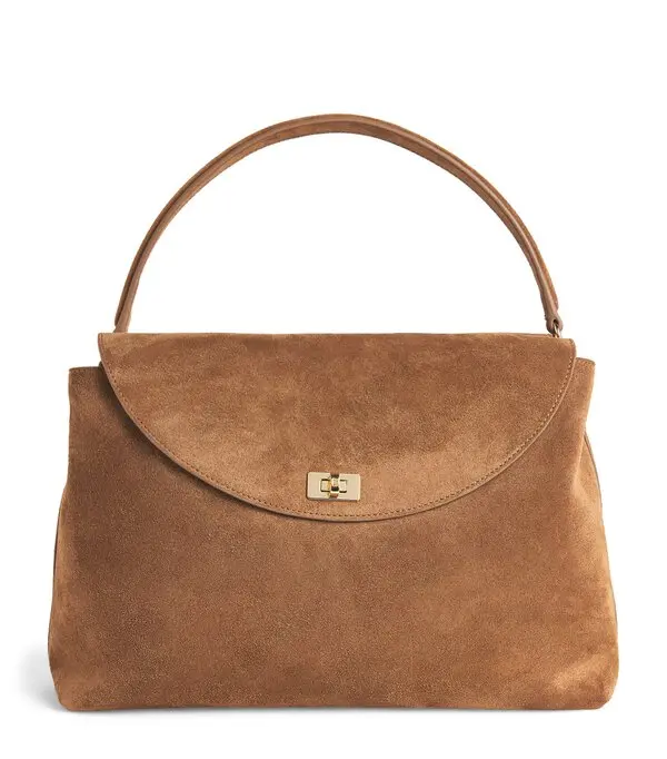 Sandro Suede Le Grand Bazaar Top-handle Bag