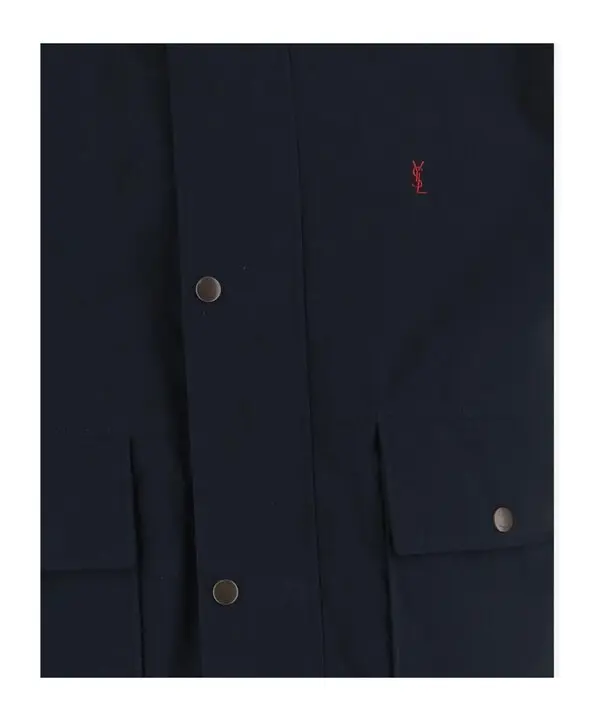 Saint Laurent Cassandre Reversible Work Jacket