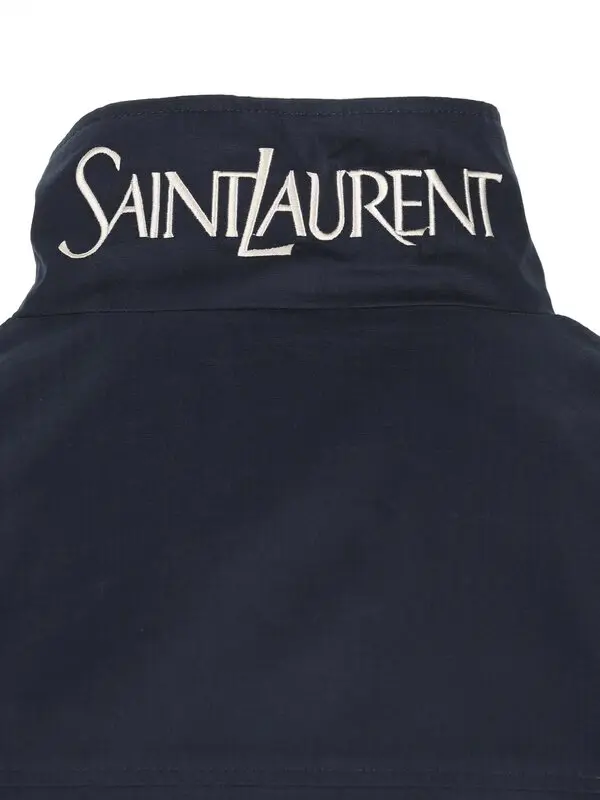 Saint Laurent Cassandre Reversible Work Jacket