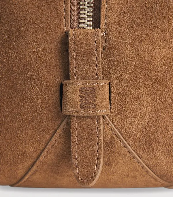 Sandro Suede Ezmehralda Top-handle Bag