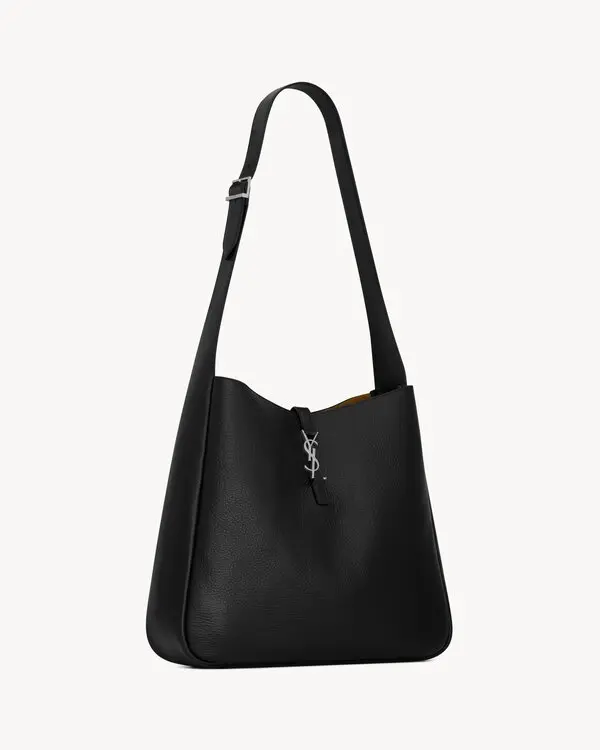 Saint Laurent Le 5 A 7 Extra Large Long Half-moon Bag
