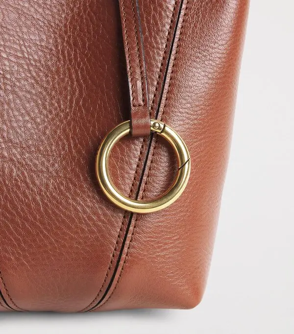 Chloé Small Leather Spin Tote Bag
