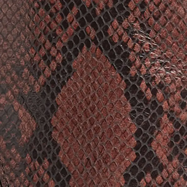 Chloé Small Snakeskin-effect Spin Tote Bag