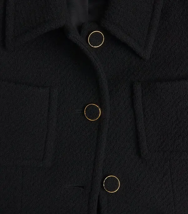 Chloé Wool-blend Fitted Tailored Jacket
