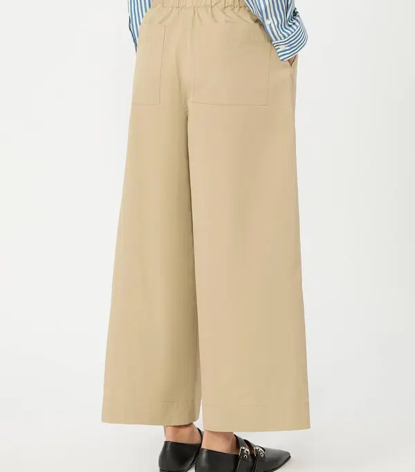 Max Mara Cotton Flared Trousers