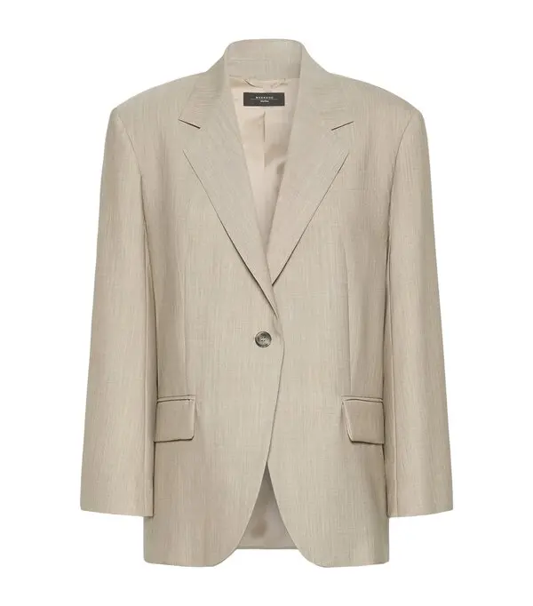 Max Mara Virgin Wool Blazer