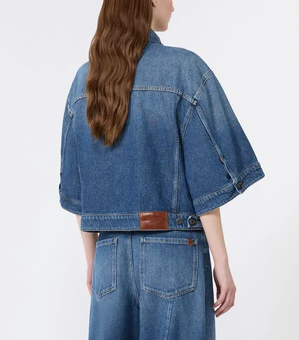 Max Mara Structured Denim Shirt