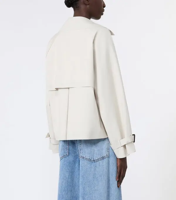 Max Mara Cropped Trench Jacket