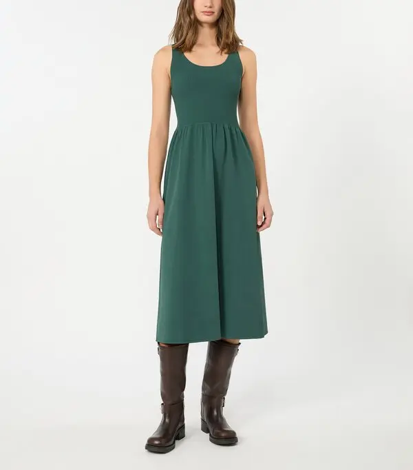 Max Mara Rib-knit Midi Dress