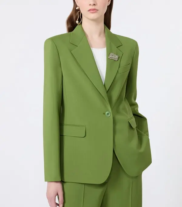 Max Mara Virgin Wool Blazer