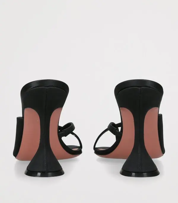Amina Muaddi Satin Shiona Mules 95