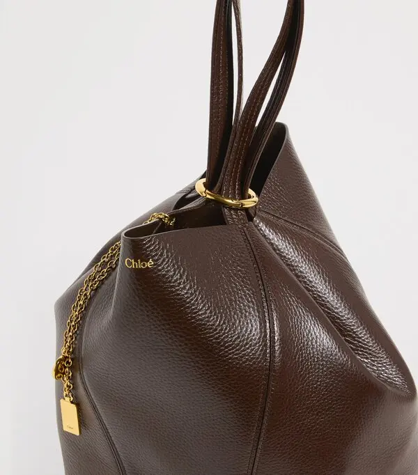Chloé Medium Calfskin Spin Tote Bag