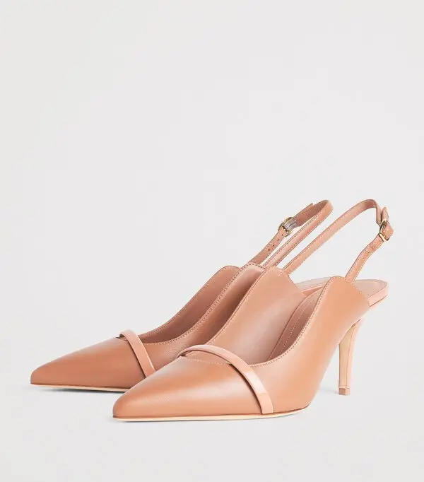 MALONE SOULIERS Leather Marion Slingback Pumps 70