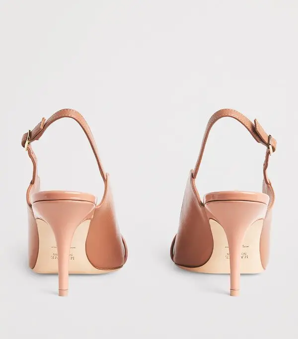 MALONE SOULIERS Leather Marion Slingback Pumps 70