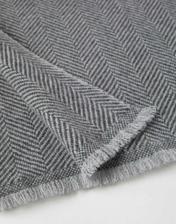 Brunello Cucinelli Frayed Edge Scarf