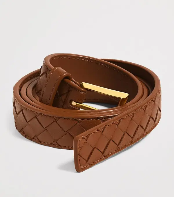 Bottega Veneta Piccolo Leather Solo Belt