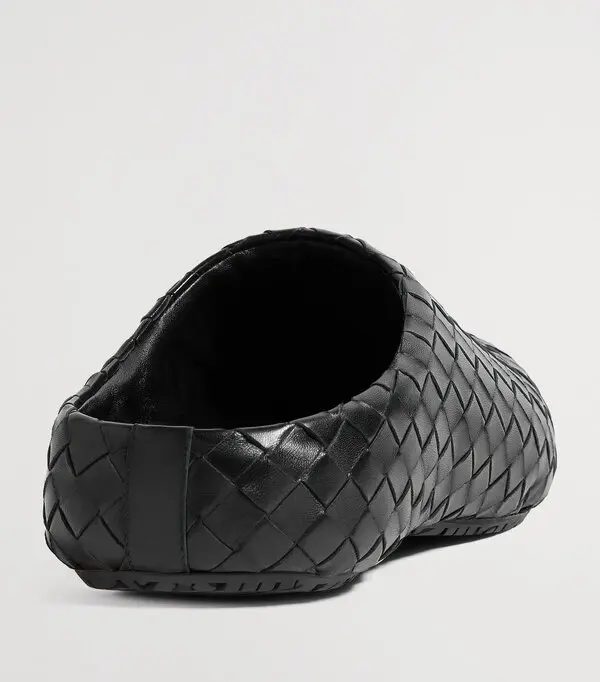 Bottega Veneta Intrecciato Lambskin Slippers