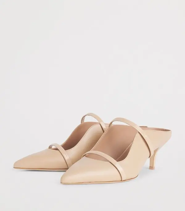 MALONE SOULIERS Maureen Nappa Leather Mules