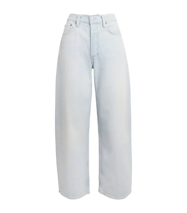 AGOLDE Arc Barrel-leg Jeans - Blue
