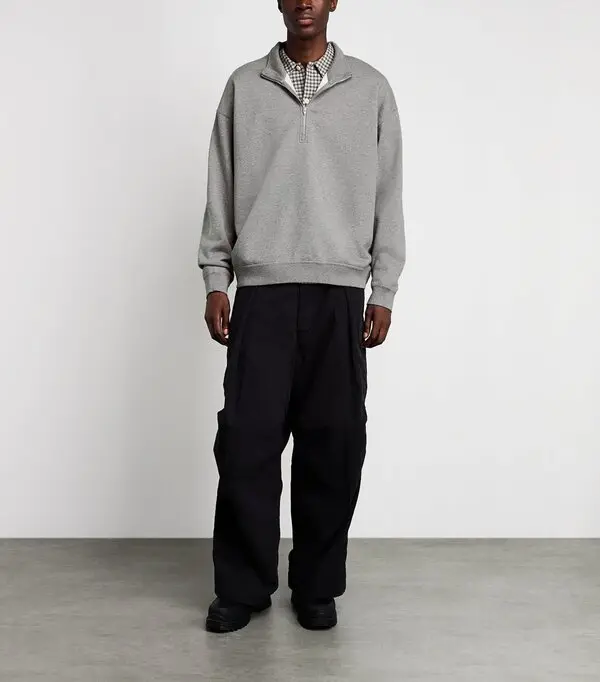 Canada Goose Organic Cotton Rove Quarter-zip Sweatshirt