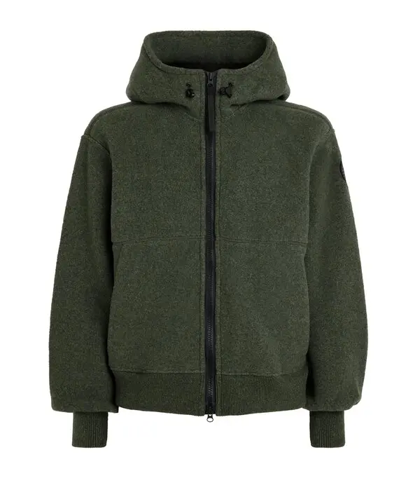 Canada Goose Wool-blend Fleece Chilliwack Bomber Jacket