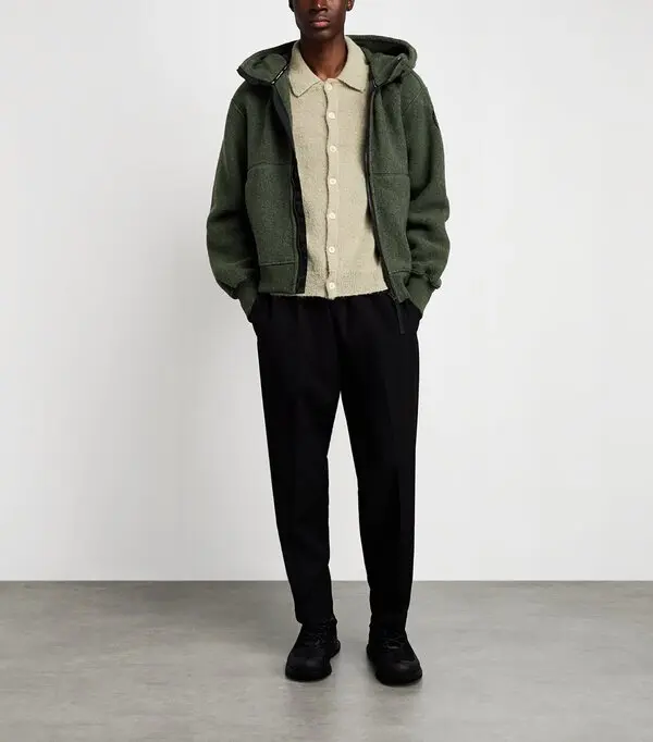 Canada Goose Wool-blend Fleece Chilliwack Bomber Jacket