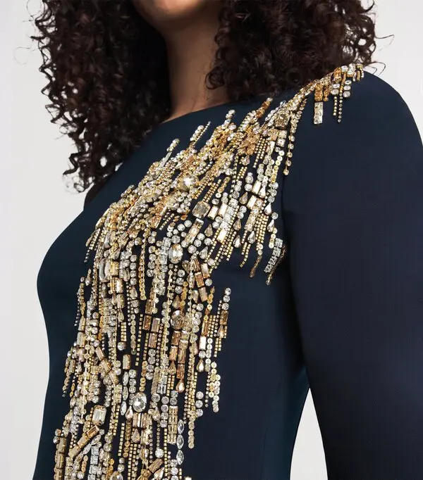 Jenny Packham Embellished Avana Maxi Dress