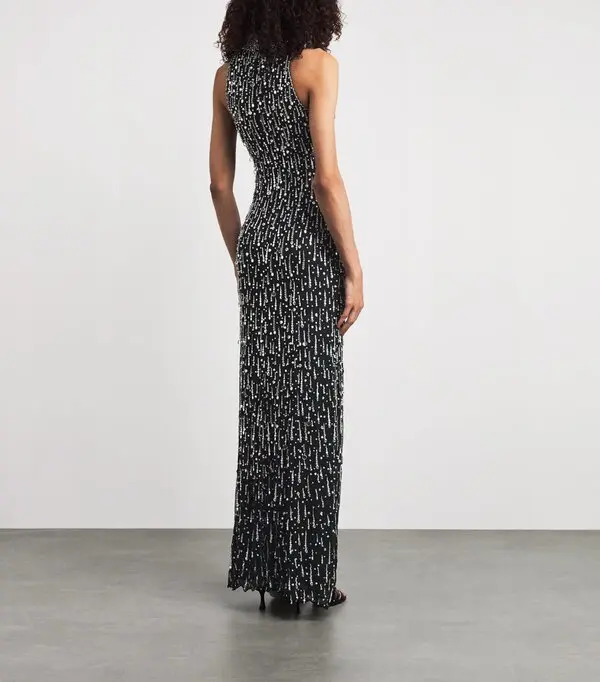 Jenny Packham Embellished Santa Fe Maxi Dress