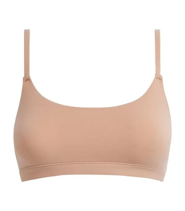 SKIMS Fits Everybody Scoop-neck Bralette - Beige