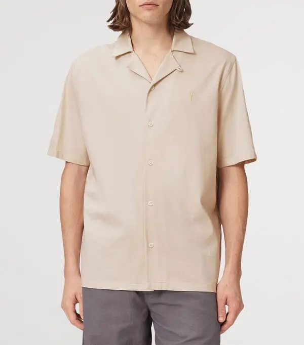 ALLSAINTS Organic Cotton Hudson Shirt - White