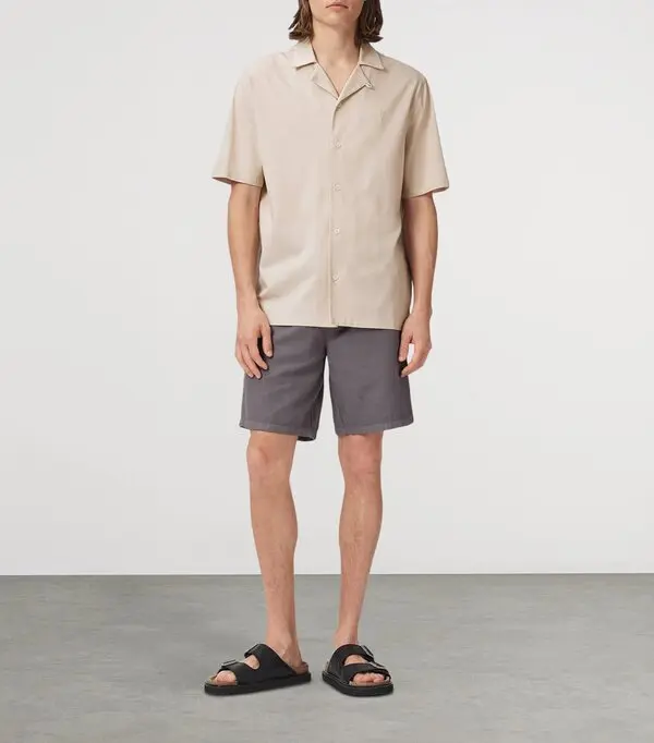 ALLSAINTS Organic Cotton Hudson Shirt - White