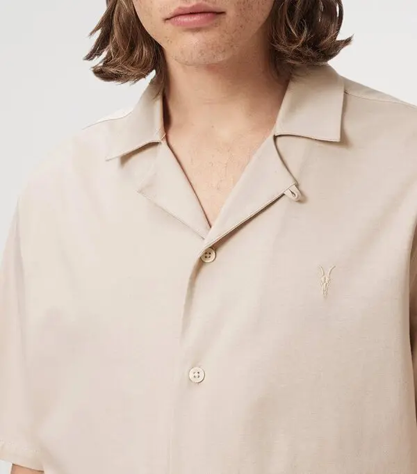 ALLSAINTS Organic Cotton Hudson Shirt - White