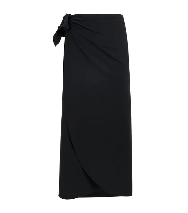 Hunza G Long Upf50+ Sarong - Black