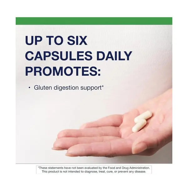 METAGENICS Spectrazyme Gluten Digest Enzymes Helps Break Down Gluten Proteins