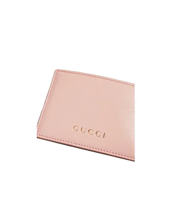 Gucci Card Case With Lettering