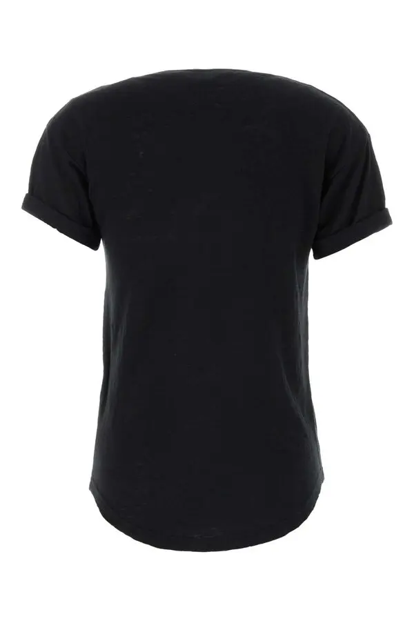 Isabel Marant Étoile Koldia Linen T-shirt - Black