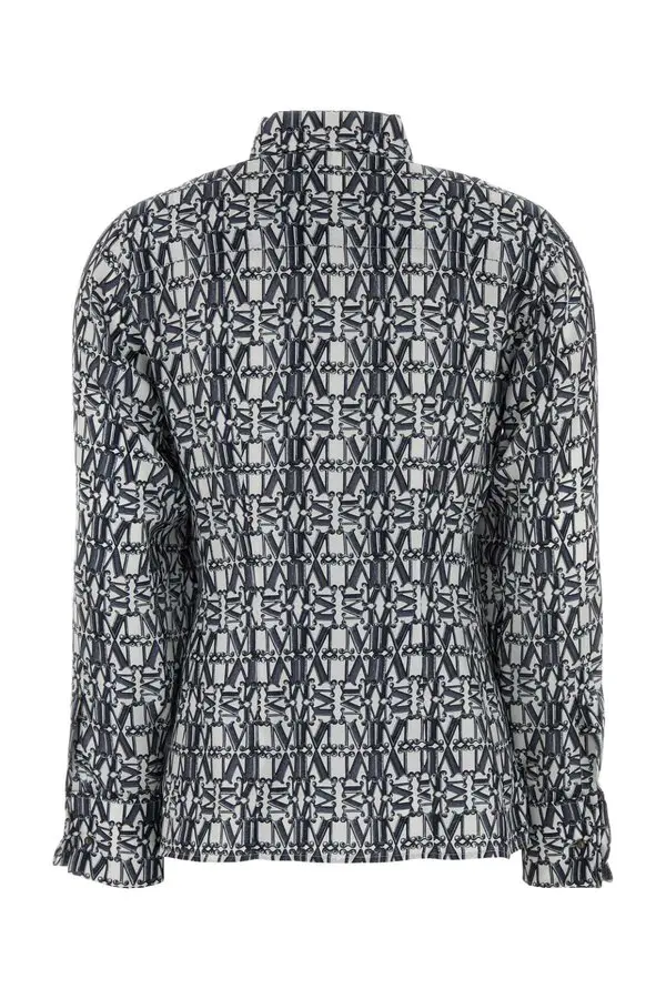 Max Mara Printed Silk Marte Shirt