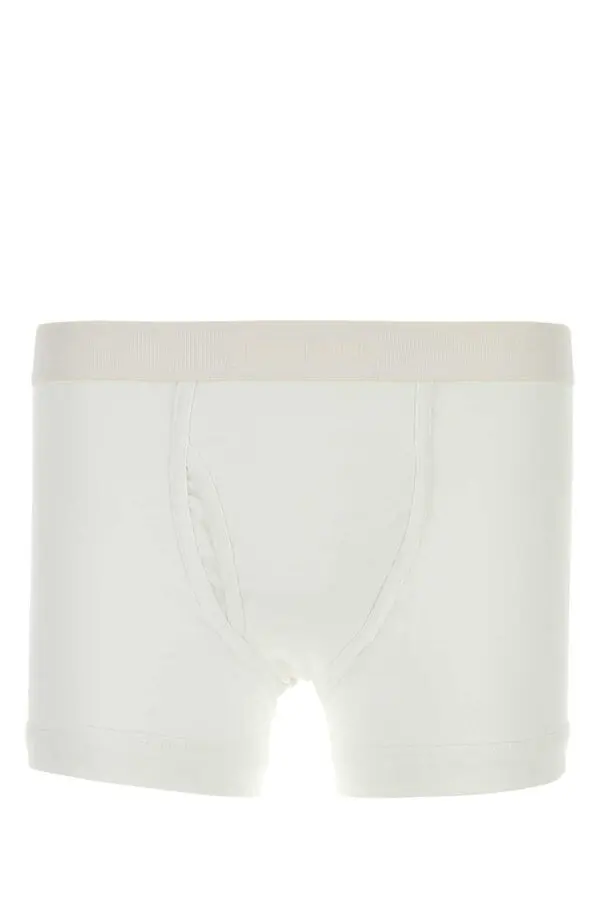 TOM FORD Stretch Cotton Boxer - White