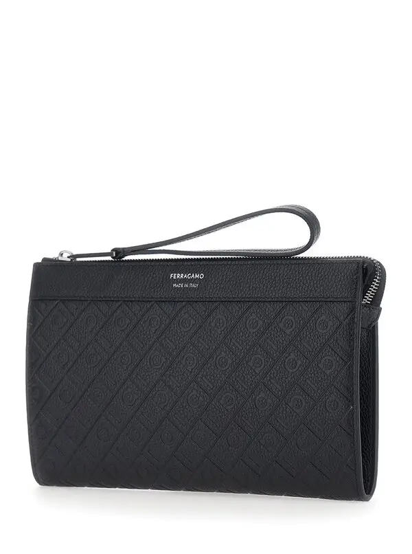 FERRAGAMO Gancio Embossed