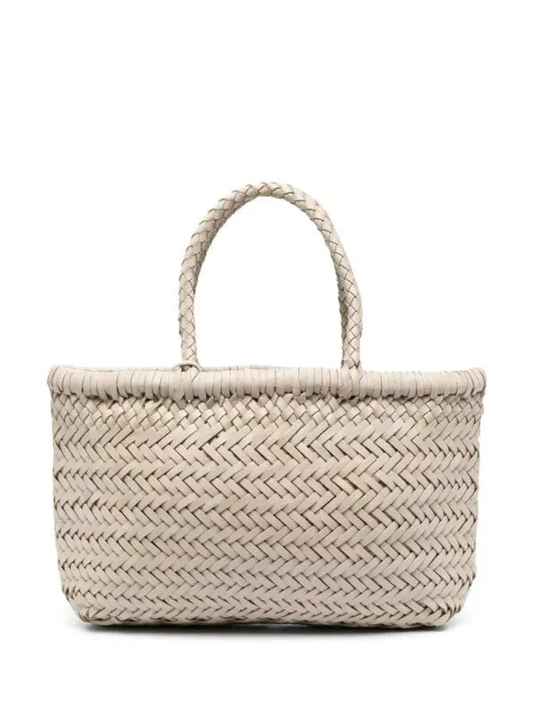 Dragon Diffusion Mini Flat Gora Basket - White