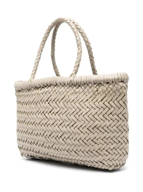 Dragon Diffusion Mini Flat Gora Basket - White