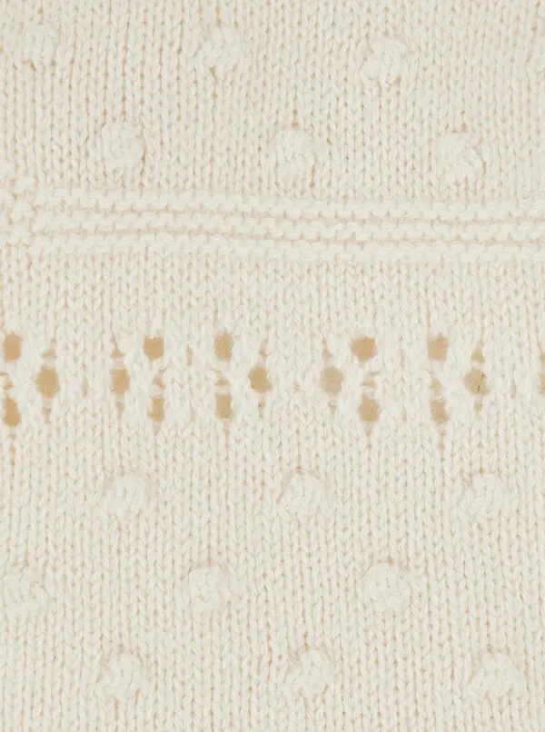 Isabel Marant Étoile Luce Crewneck Wool Sweater With Perforated Design