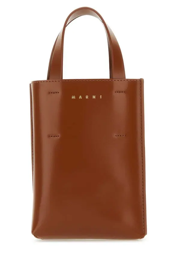 Marni Leather Nano Museo Handbag