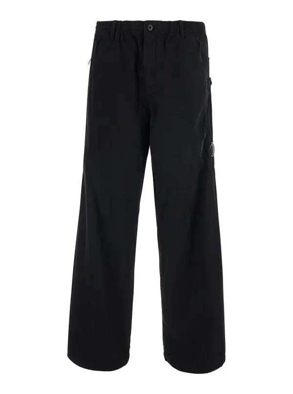 C.P. COMPANY Micro-reps Cargo Pants With Black Zipper - Multicolor