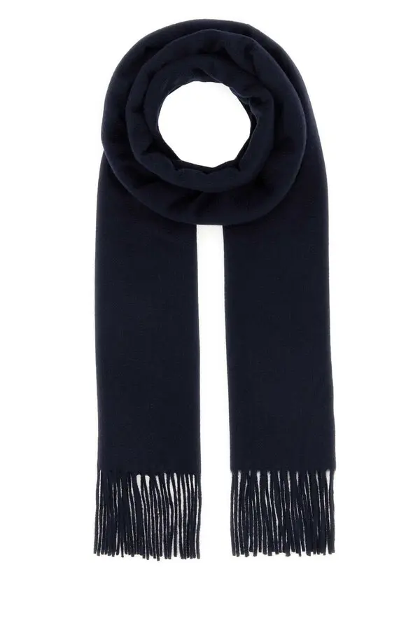 Max Mara Midnight Cashmere Dalia Scarf - Blue